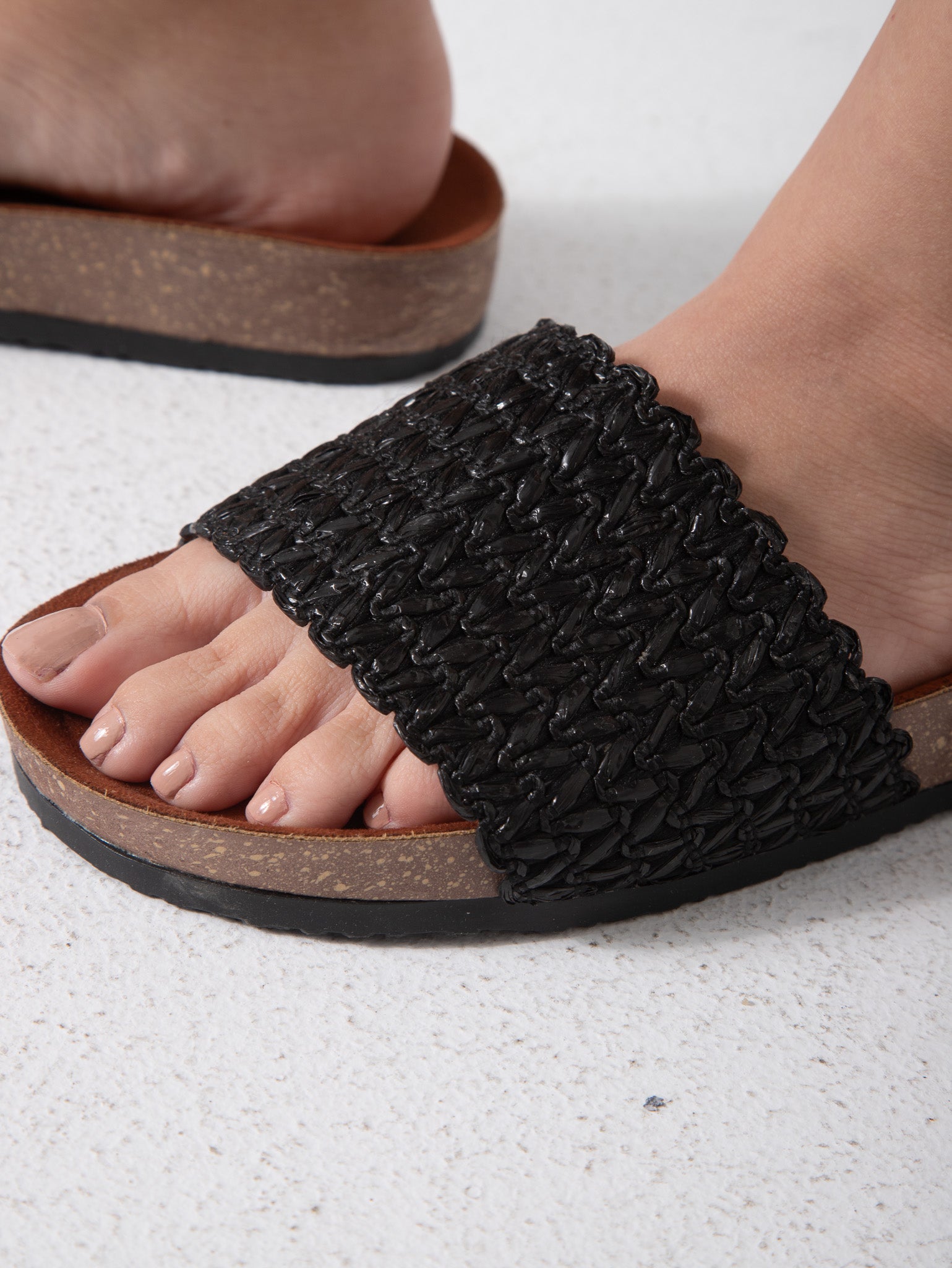 Tropic Walk Texture - black – NOULA